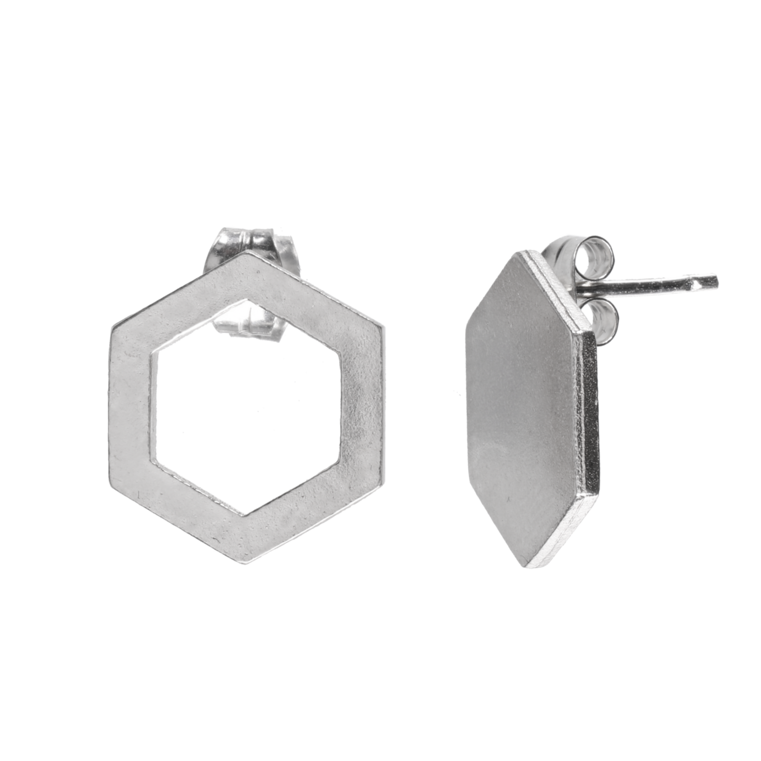 Hopeiset isot Hydrangea-korvakorut: tutustu & osta! • Jules & Beryl